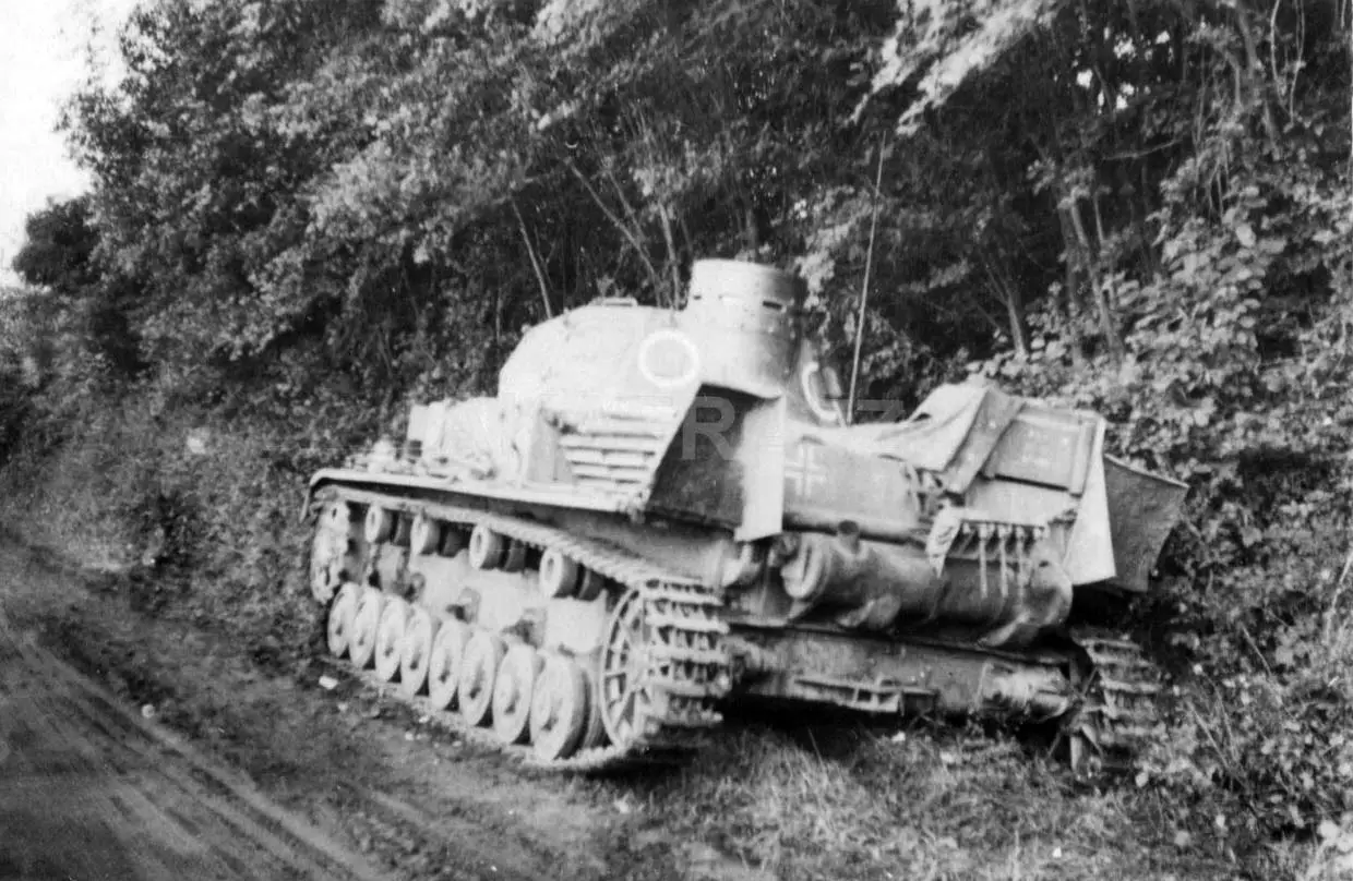 Pz.Kpfw.IV Ausf.A in Frankreich