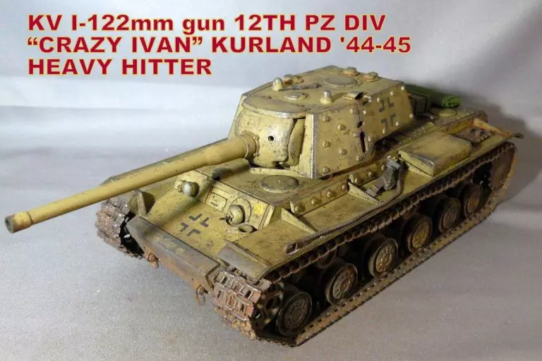 Pilihan alternatif kanggo modernisasi tank Jerman KV