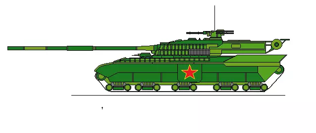 Njira ina ya Soviet Invat Inn 80s - T-85