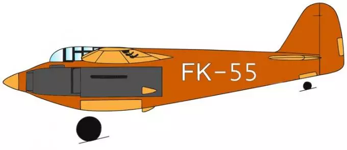 अनुभवी सेनानी Koolhoven FK-55. नेदरलँड