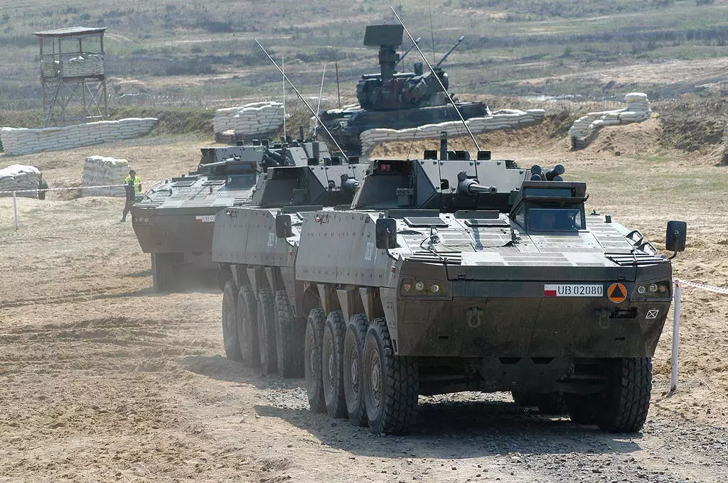 Lengyel BMP Rosomak Afganisztánban