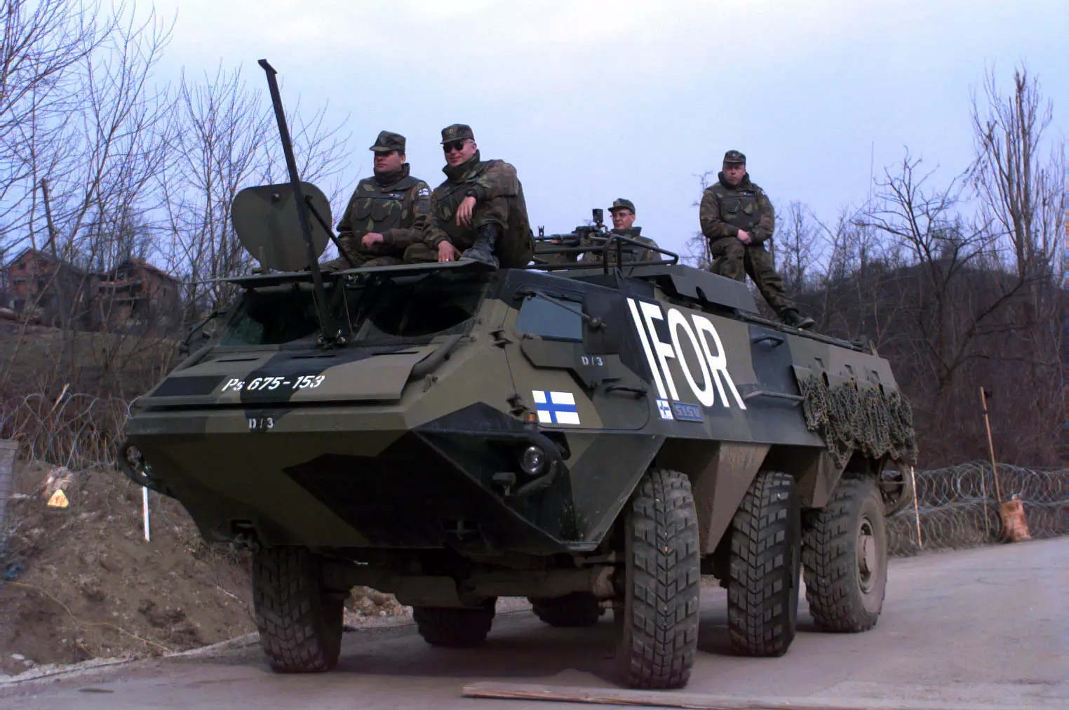Patria AMV финдік доңғалақты бронды әмбебап модульдік машиналар