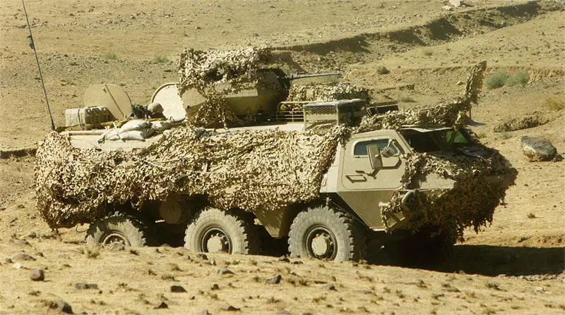 أصبحت BTR Patria H-180 BTR نقطة انطلاق عند إنشاء آلة عجلة مدرعة جديدة باتريا AMV