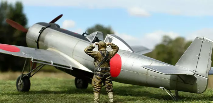 Nakajima Ki-115 Tsurugi spesialangrepsfly (中 島 キ 115 剣). Japan