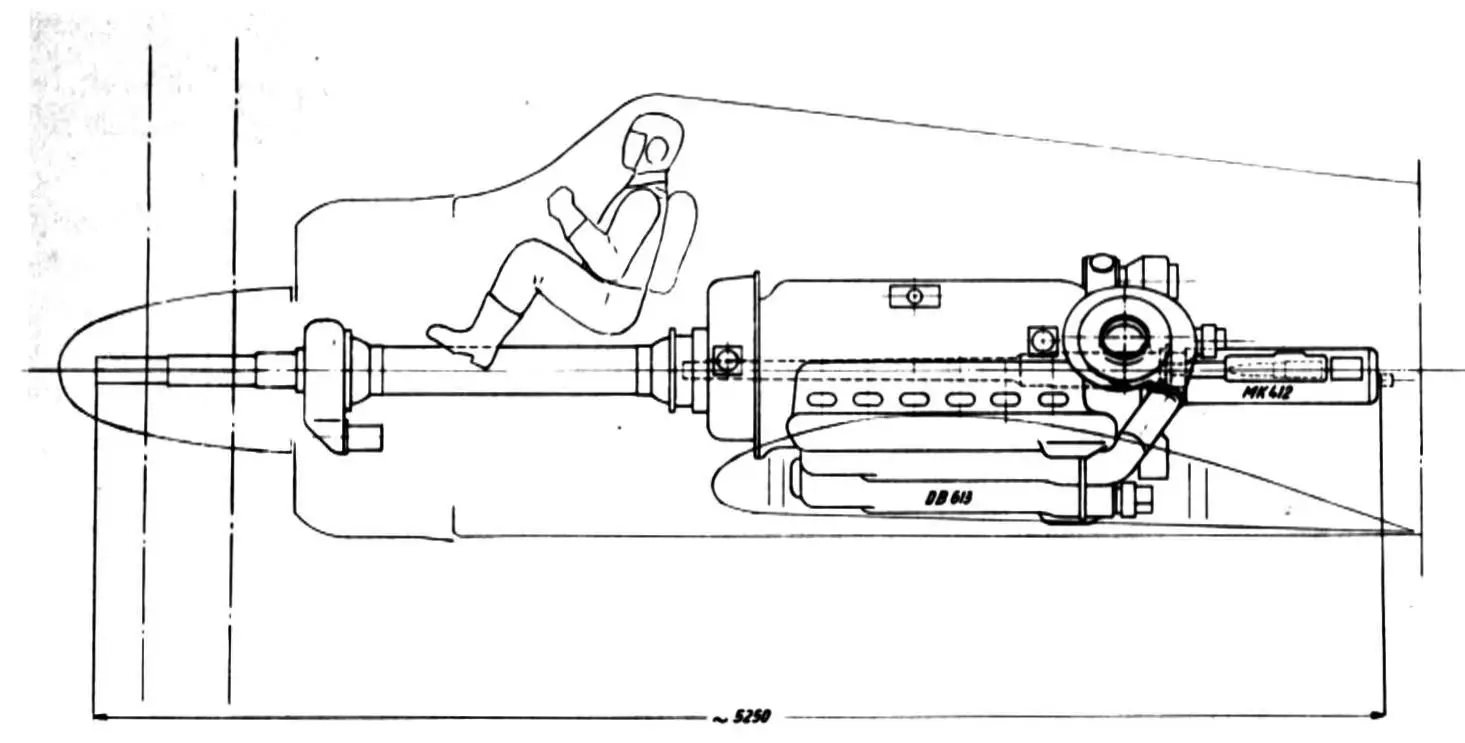 Instalazioa MK 412 pistolaren DB-613 motorrean