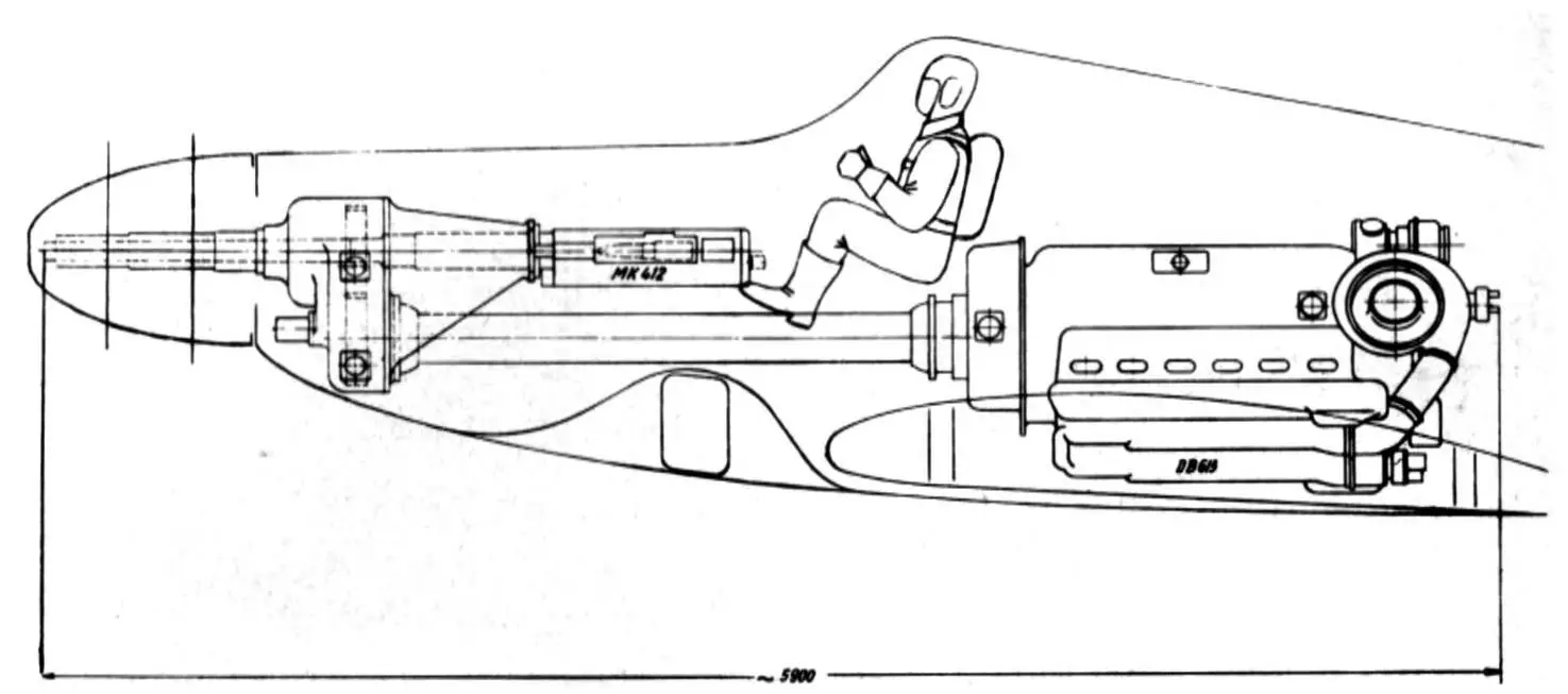 Instalazioa MK 412 pistolaren DB-613 motorrean