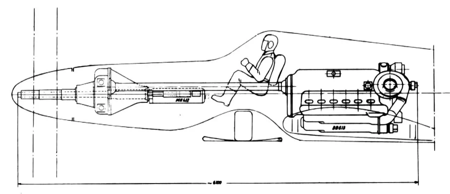 Instalazioa MK 412 pistolaren DB-613 motorrean