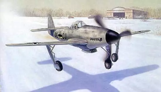 امیدهای برآورده نشده ویلی مسرشیت. Fighter Messerschmitt Me 309