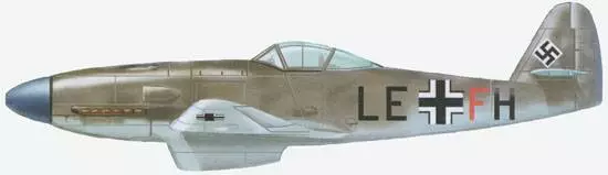 Tsis ntseeg kev cia siab ntawm Willy Messerschmitt. Messerschmitt Kuv 309 Fighter