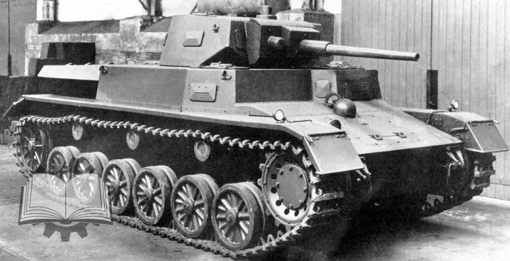 एम.के.ए. वास्तव में, यह Pz.Kpfw.III . की तुलना में पूरी तरह से अलग वजन और आकार की श्रेणी में था