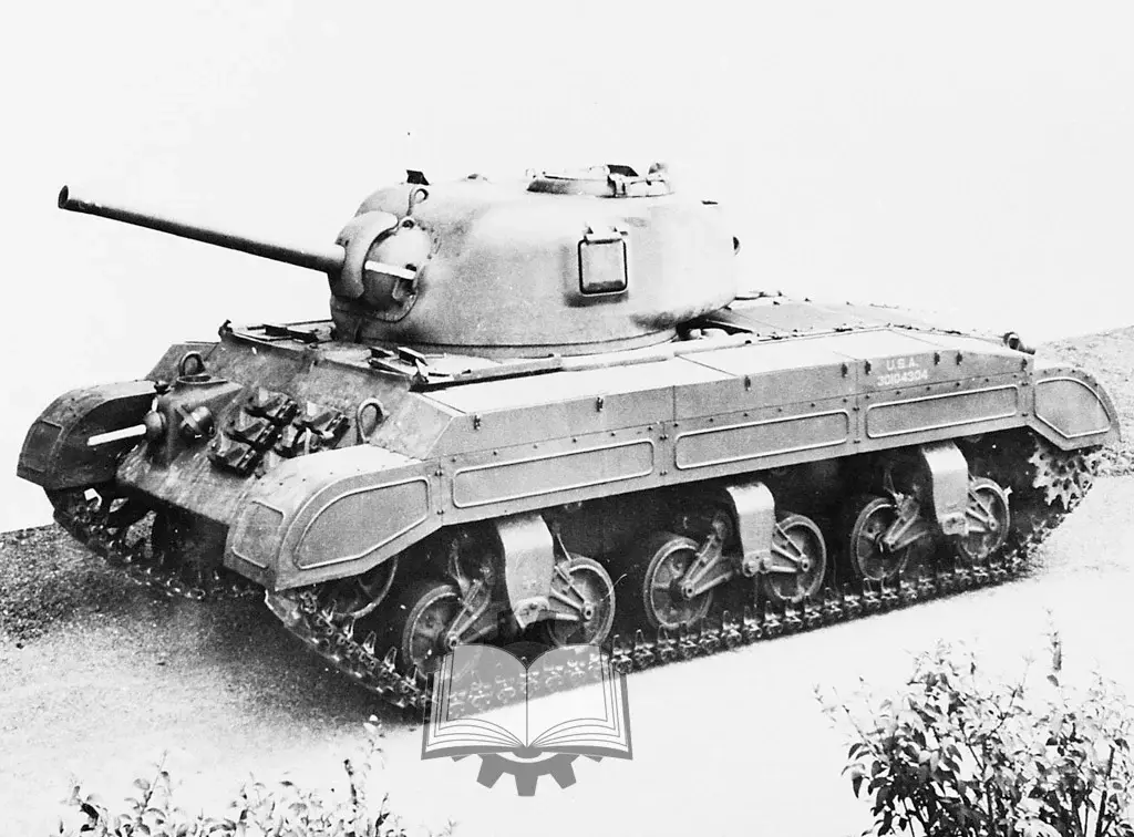 La torretta è installata sul primo prototipo pilota del Medium Tank T22.