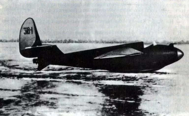 Королев RP-318. Експериментален ракетен планер. СССР.