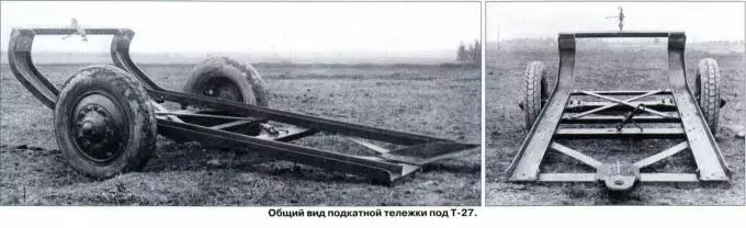 Malo znane variante T-27. Del 10. Avtocestna klinasta peta