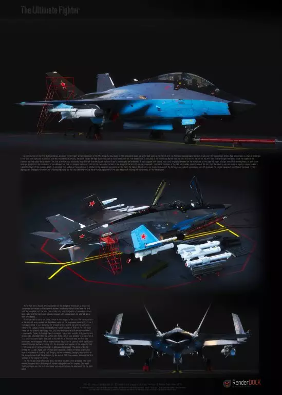 Mig-41kub. Generasi Kelima Fighter dari Angkatan Udara Uni Soviet