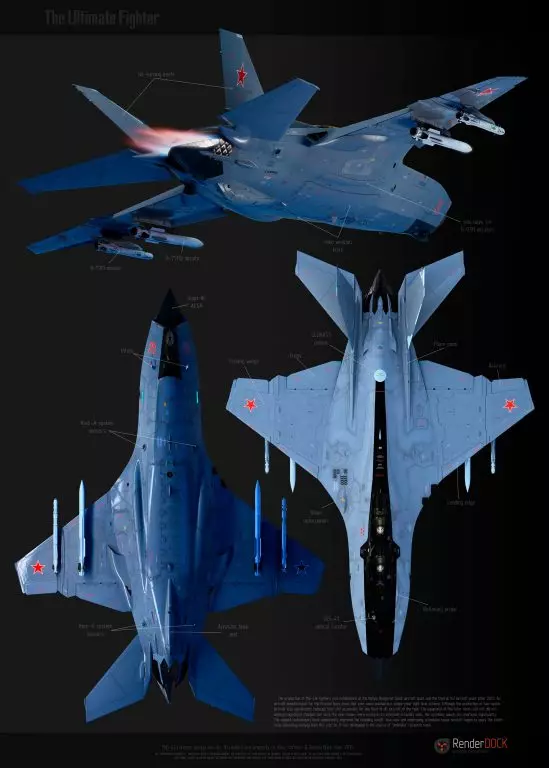 MIG-41KUB. Combattente quinta generazione dell'Aeronautica dell'URSS