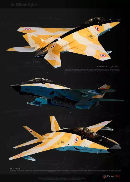 Mig-41kub. Generasi Kelima Fighter dari Angkatan Udara Uni Soviet