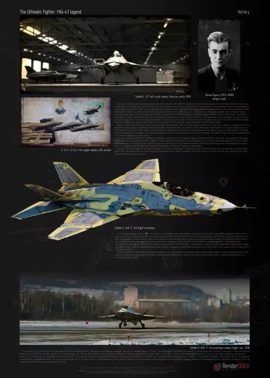 MIG-41KUB. Vijftige vijfde generatie van de USSR-luchtmacht