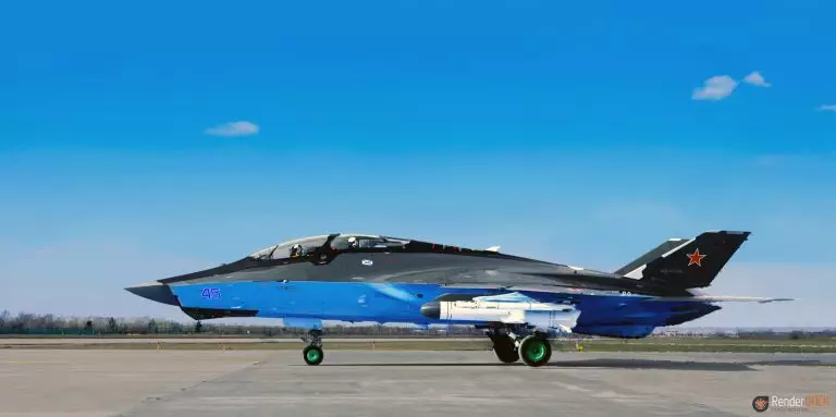 MiG-41Kub. SSSR havo kuchlarining qiruvchi beshinchi avlod