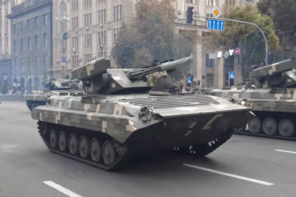 Украинаның әскері үшін BMP-1 «SPYE» («SPEE»)