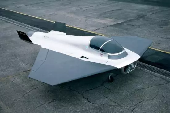 Futuristic Kelvin 40 aircraft project.