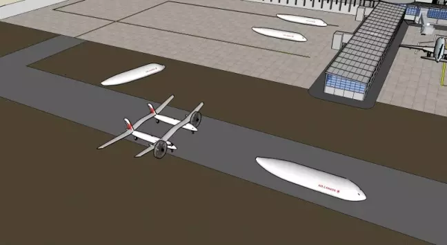 Outro proxecto de avións con módulos substituíbles. Agora os franceses. Bee-Plane TRL