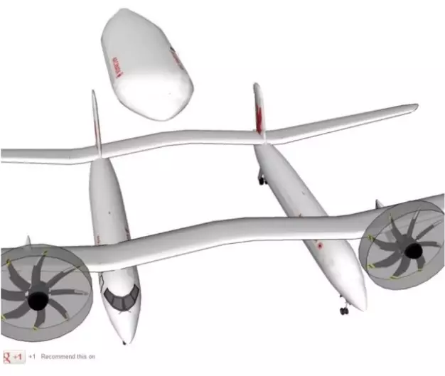 Outro proxecto de avións con módulos substituíbles. Agora os franceses. Bee-Plane TRL