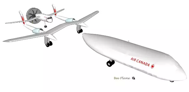 Outro proxecto de avións con módulos substituíbles. Agora os franceses. Bee-Plane TRL