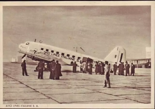 Двустаен пътнически самолет FIAT G.18. Италия
