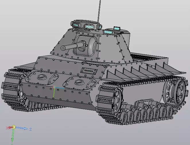 Optimal gepanzerte Fahrzeuge einer hypothetischen Armee der 30er Jahre. Teil 1. Mittlere Panzer