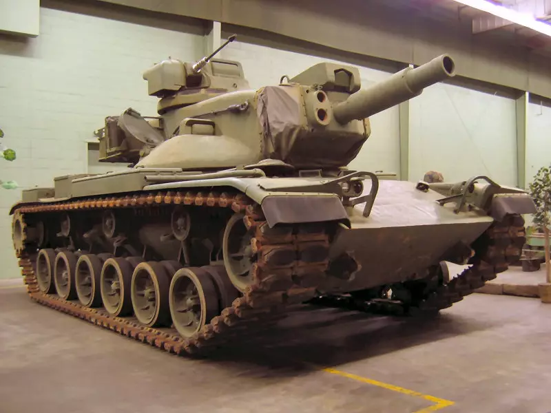 Tank M60A2. USA. Pwototip tank ideyal la pou konba iben.