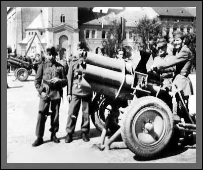 Zelfrijdend en niet erg prk en rszo Hongarije in 1943-1945