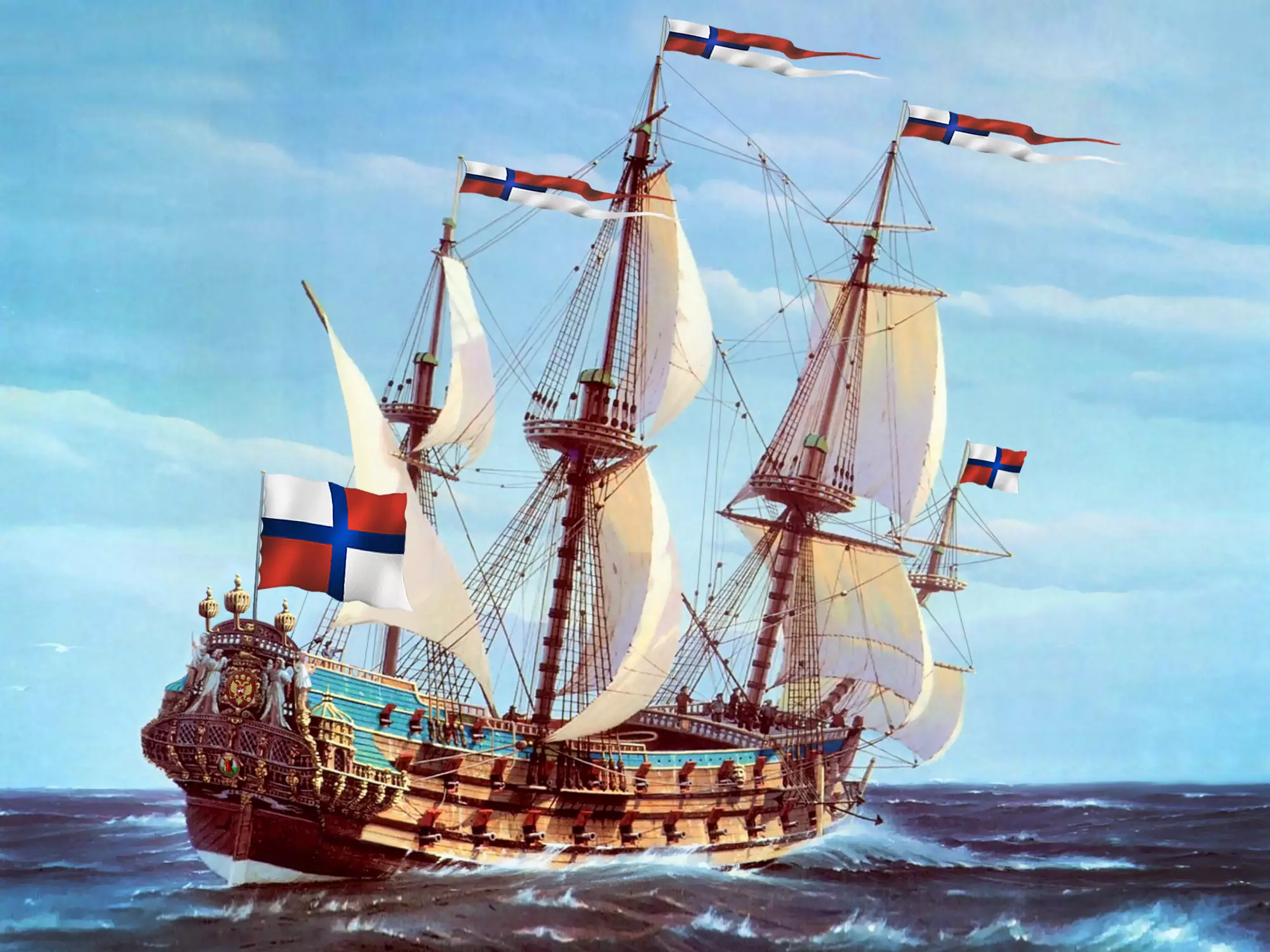 Terceira Roma. Frota russa nos séculos XVI-XVII. Parte VII. Navios da Marinha Russa (1635-1653)