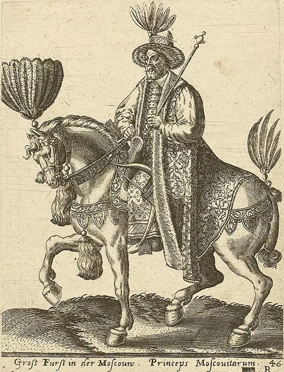 Lehibe Prince Moskoa. Sary sokitra A. De Burinus