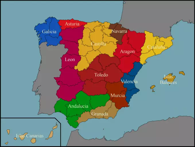 Tantaran'i Espana. Fizarana I - Lasa mpanjaka i Infante Gabriel (Gran España)