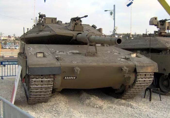 El tanc israelià Merkava Mk4