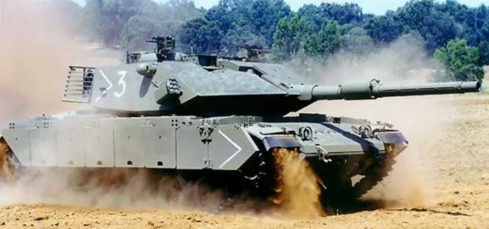 El tanc de combat principal turco-israelià americà o M60T 