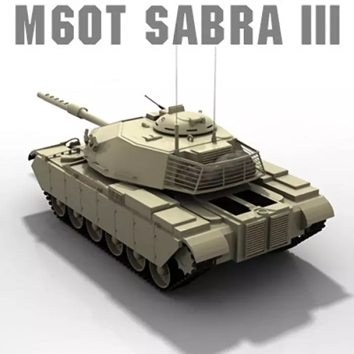 Turkish-Israeli American o ang pangunahing tangke ng labanan M60T 