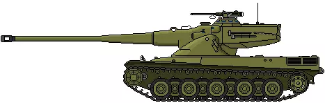 Nagkalainlain nga mga armored nga mga sakyanan sa Pixel Graph-2.