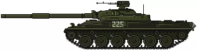 Nagkalainlain nga mga armored nga mga sakyanan sa Pixel Graph-2.