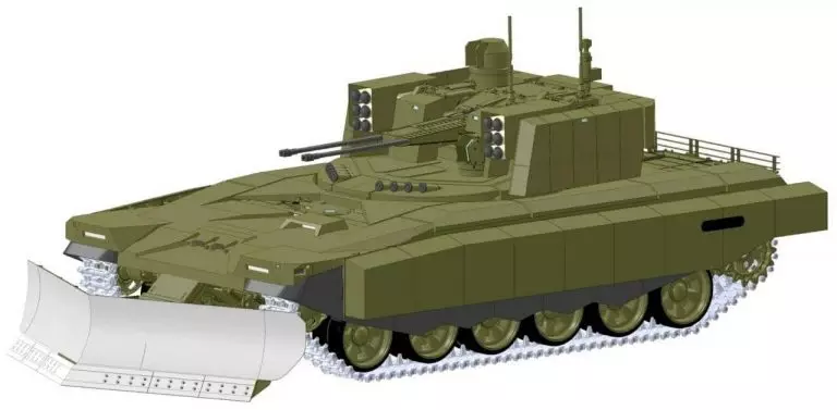 tank Rusia keur perang di dayeuh bakal unmanned