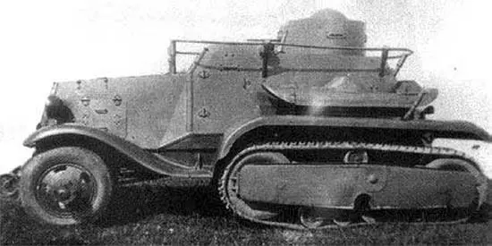 Middle Half Dummy Barranaavomotomobile BA-30 USSR