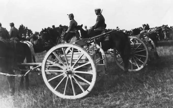 I-Frenchman eyingozi. I-Saint-Etienne Mle Machine Gun 1907