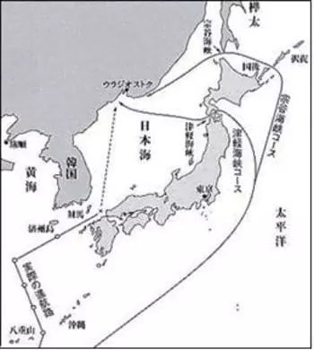 JB Stlačte (Japonsko). 115. výročie bitky v Tsushimsk Strate.