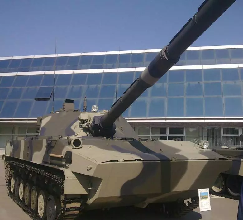 Ruská svetlo tank Sprut SD