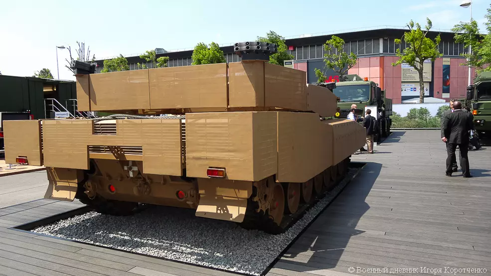 Inqilob tugadi Evolyutsiya. Leopard 2A4 -ning so'nggi modernizatsiyasi.