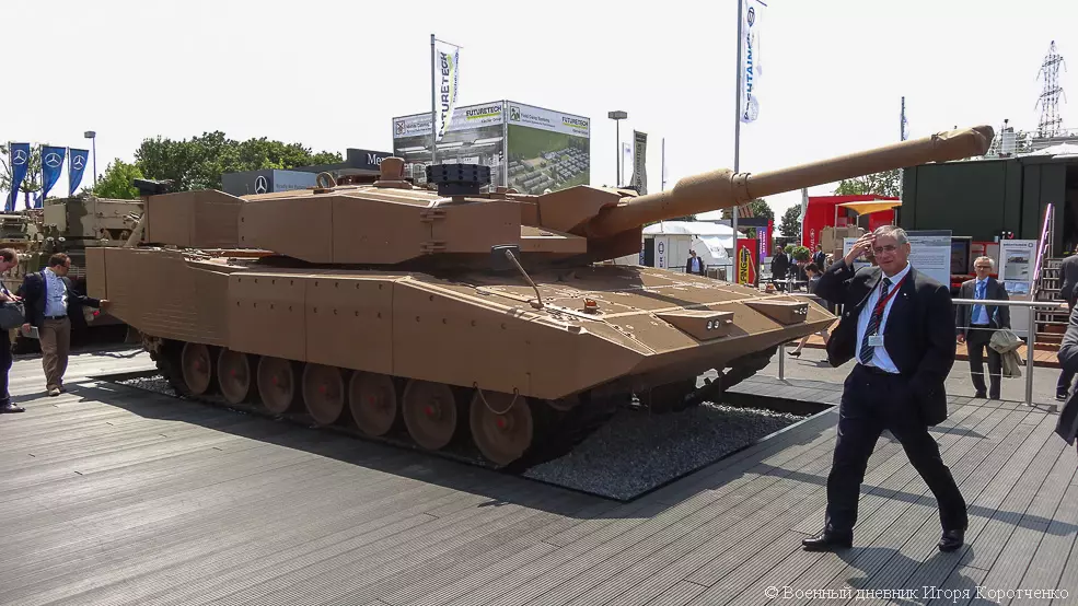 Inqilob tugadi Evolyutsiya. Leopard 2A4 -ning so'nggi modernizatsiyasi.