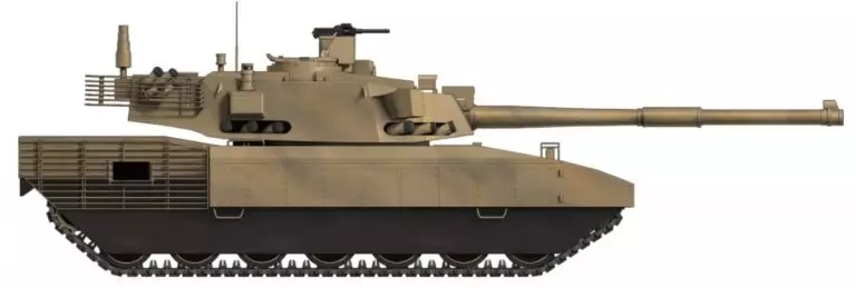 Modelo de la nova tanko de la DPRK. Bildo Fontoj: Tanks- NasecLopedia.com