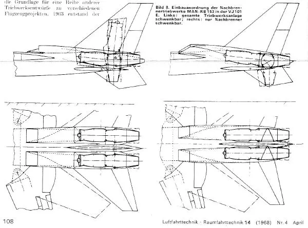 Jak-38 saksa keeles või lennukiprojekt AVS (Advanced V / STOL). Saksamaa-USA