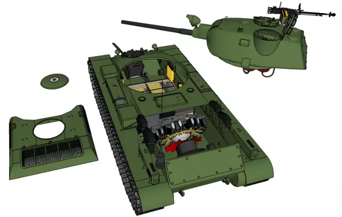 СССРде жасалган. Танк T-32