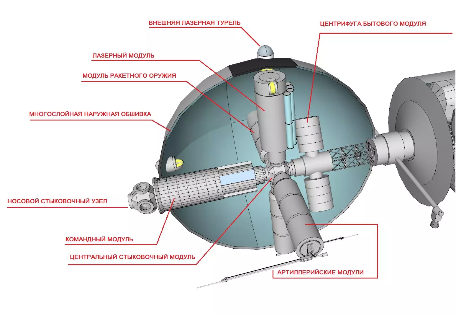 Space CRIISTER poloketi 021B